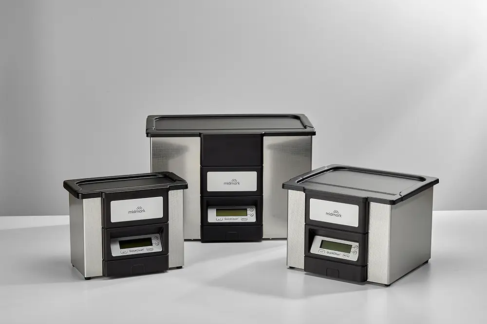 QuickClean® Ultrasonic Cleaner QC3 and QC3R